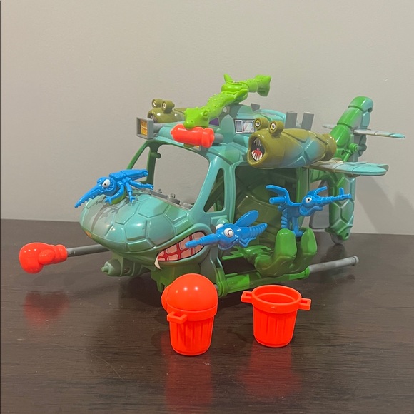 Mirage Studios | Toys | Vintage 99 Tmnt Copter Mostly Complete | Poshmark